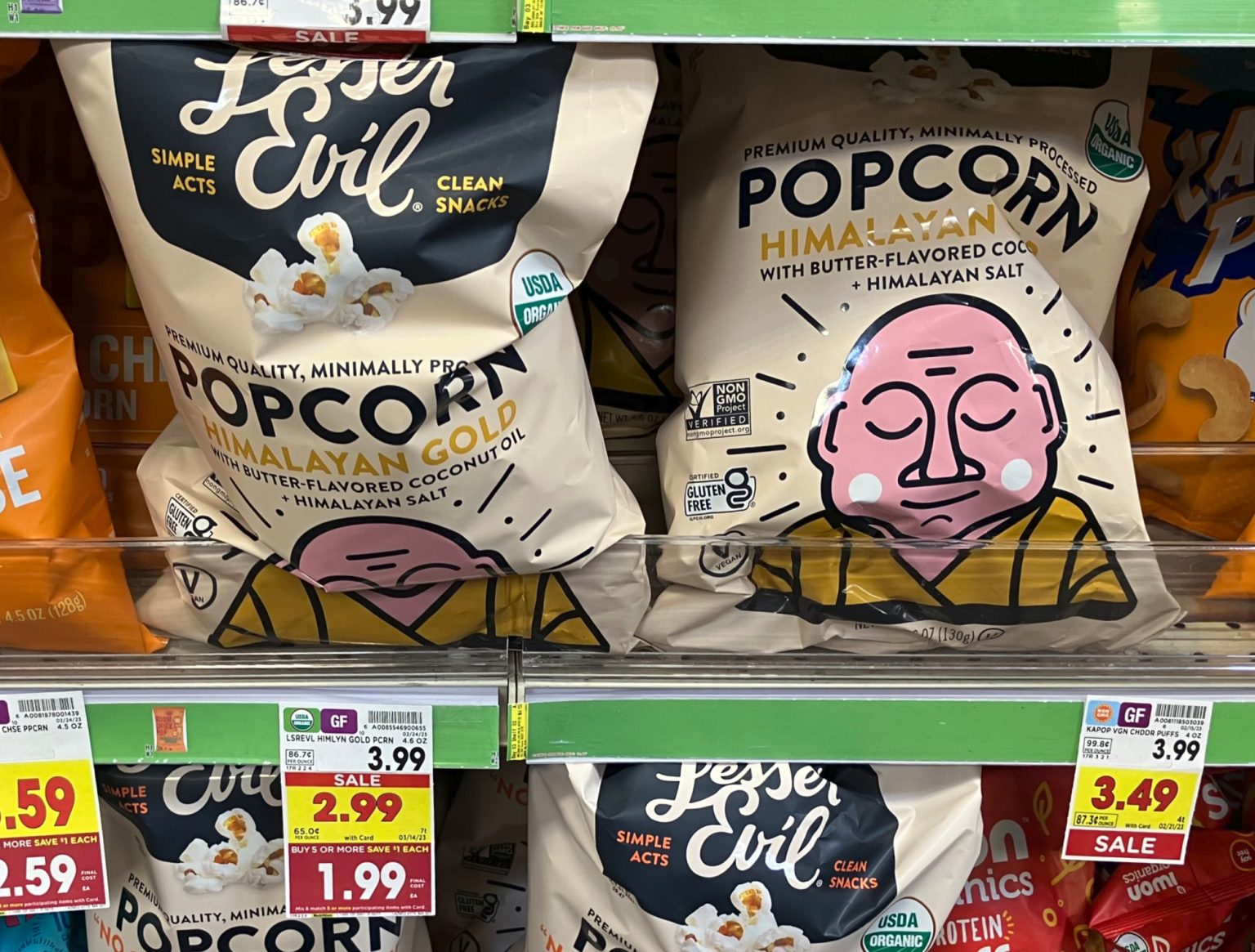 LesserEvil Organic Popcorn As Low As $1.49 At Kroger - iHeartKroger