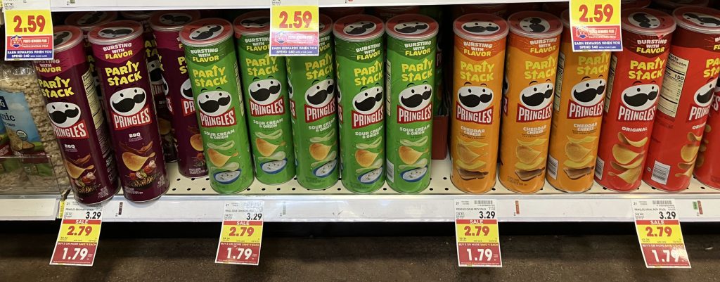 Pringles Party Stacks As Low As 99¢ At Kroger - iHeartKroger
