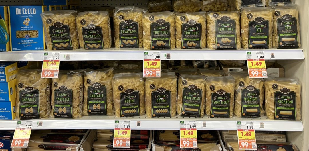 Private Selection Pasta Is Just 99¢ At Kroger - iHeartKroger