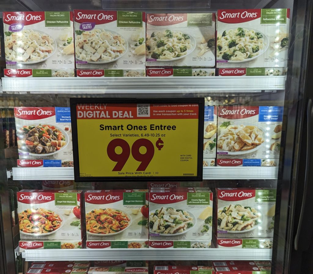 Smart Ones Frozen Entrees Only 99¢ At Kroger - iHeartKroger