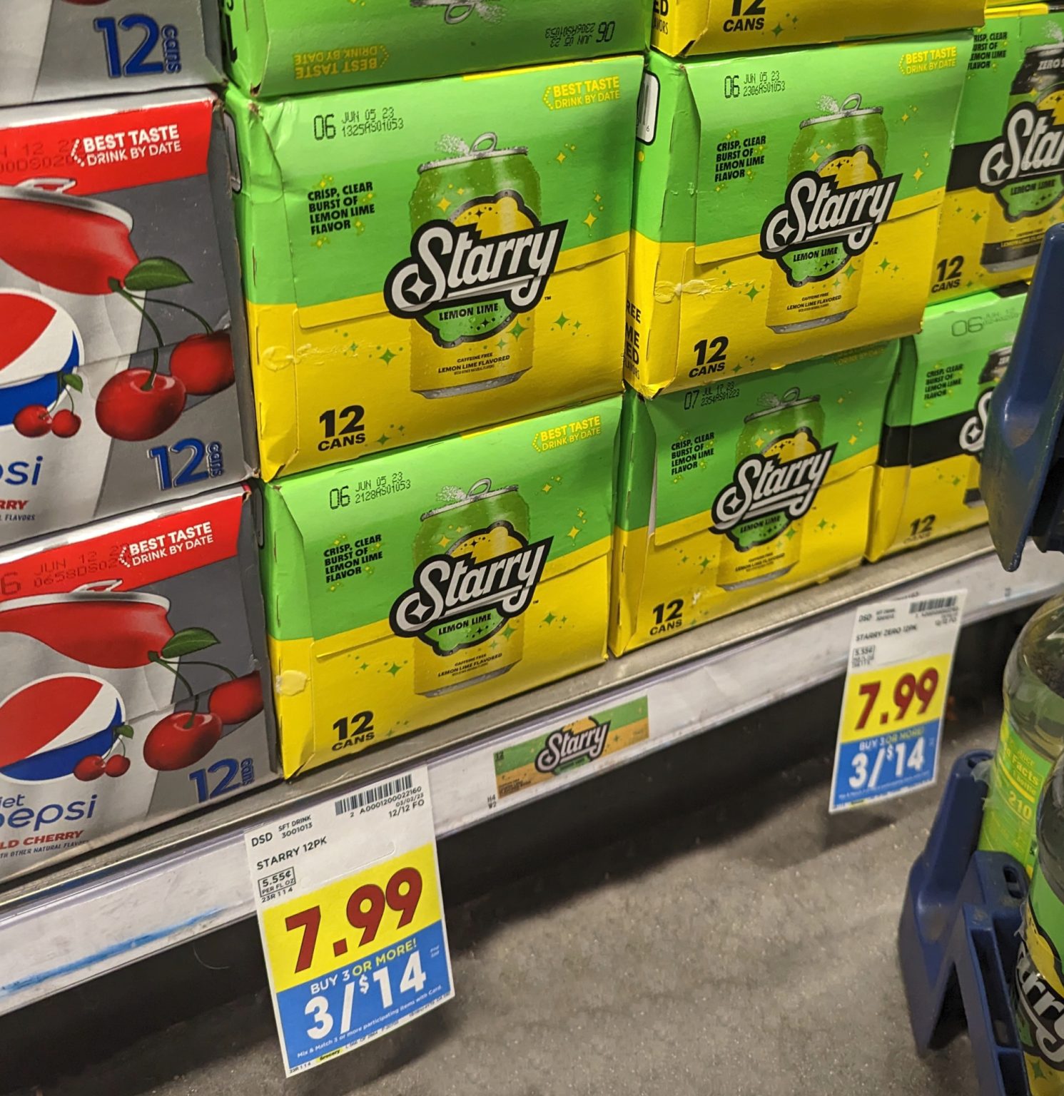Starry Lemon Lime Soda 12-Packs Just $3.67 At Kroger - iHeartKroger