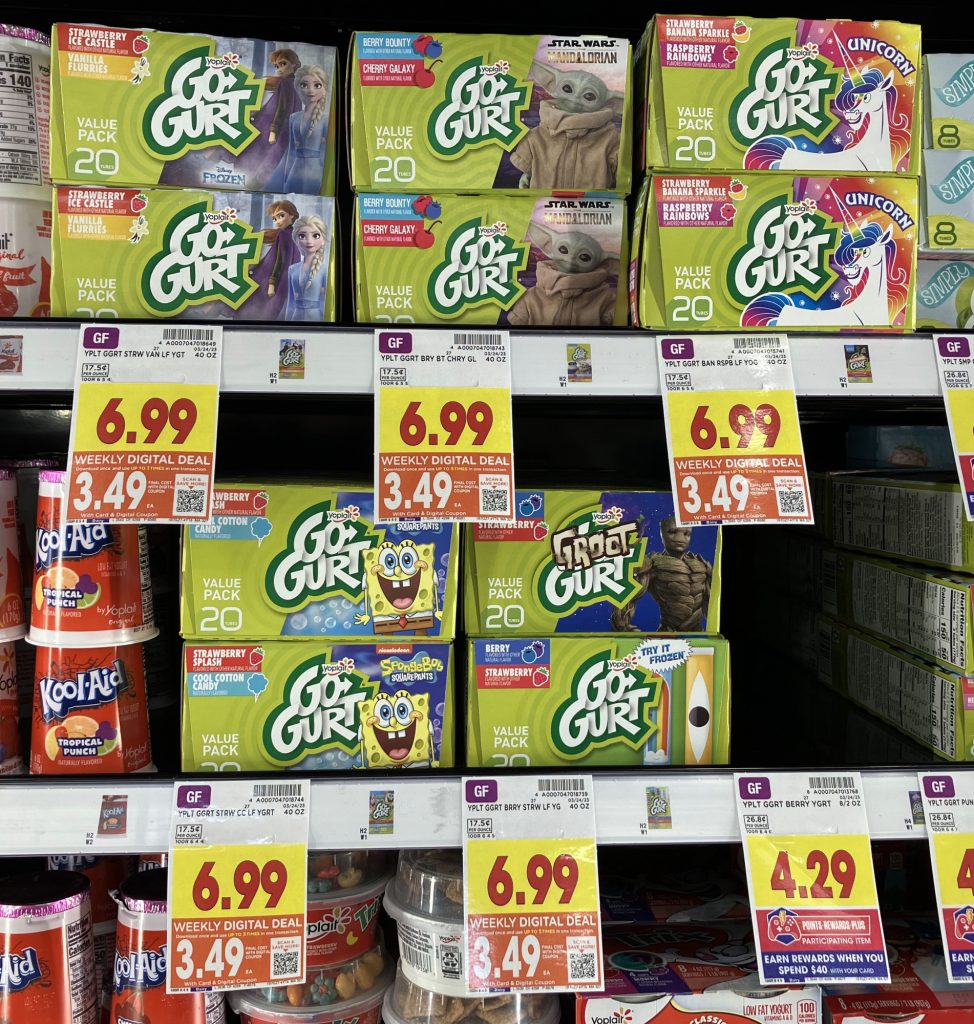 20-Pack Of Yoplait Go-Gurt Just $2.99 At Kroger - iHeartKroger