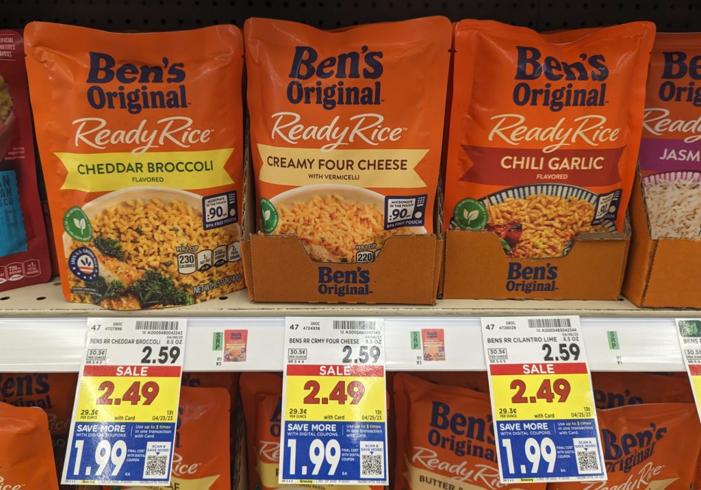 Ben’s Original Ready Rice Just $1.99 At Kroger - iHeartKroger