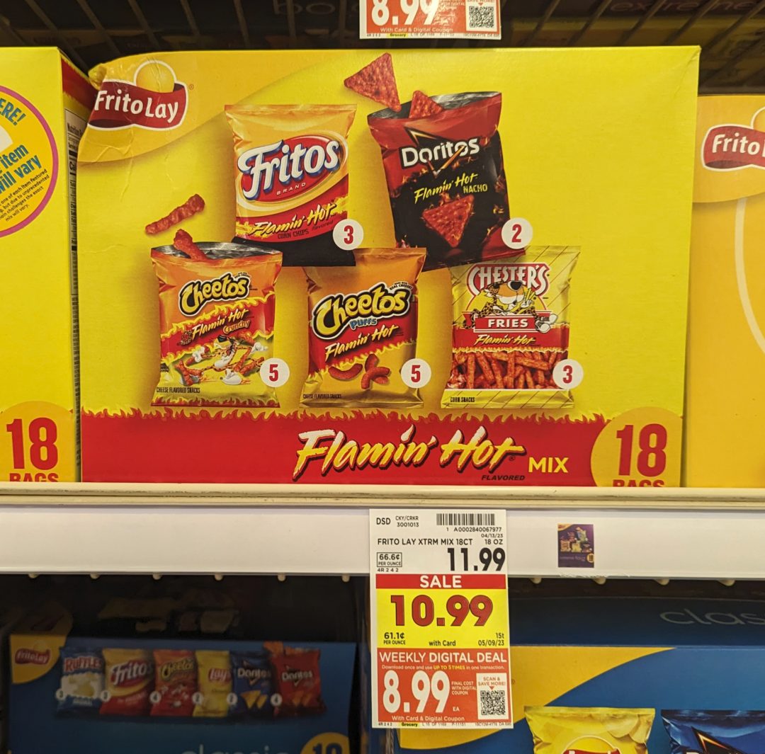 Frito-Lay Variety Pack Just $8.99 At Kroger - iHeartKroger