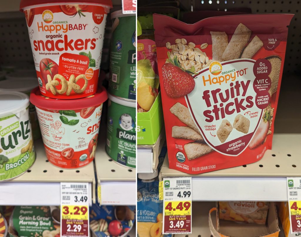 Happy Baby or Happy Tot Organic Snacks Are As Low As $1.54 At Kroger ...
