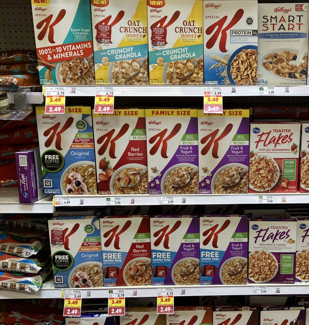 Kellogg’s Special K Cereal As Low As $1.49 At Kroger - iHeartKroger