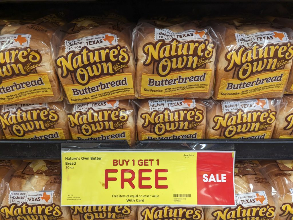 Nature’s Own Butterbread Just $1.90 At Kroger - iHeartKroger