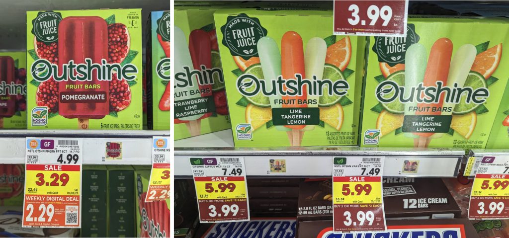 Outshine Bars As Low As $2.29 Per Box At Kroger - iHeartKroger