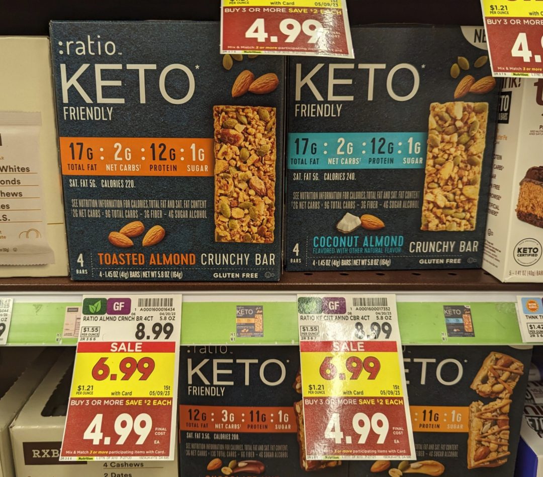 Get The 4-Packs Of Ratio Bars As Low As $2.99 At Kroger (Regular Price ...