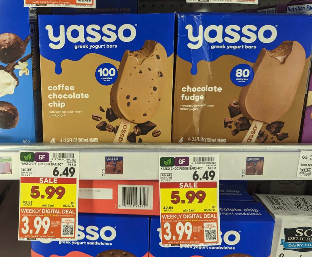 Yasso Greek Yogurt Bars Just $3.99 At Kroger - iHeartKroger