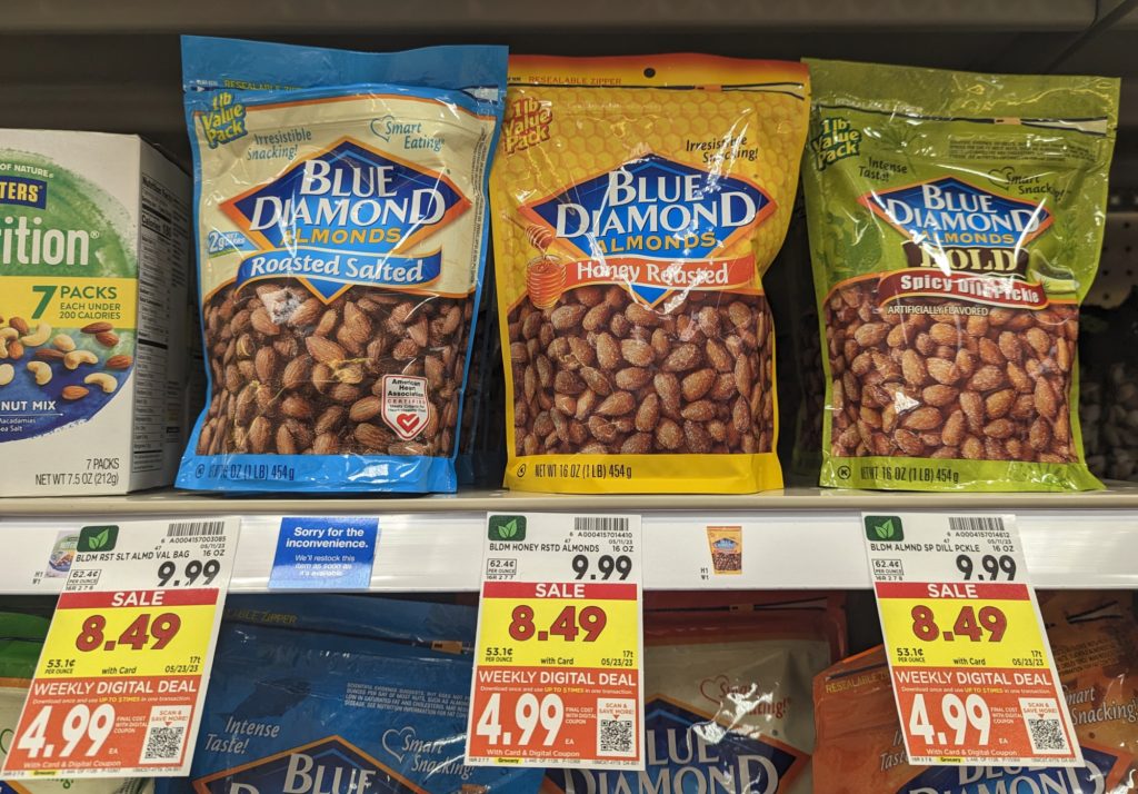 Blue Diamond Almonds As Low As $4.99 At Kroger - iHeartKroger