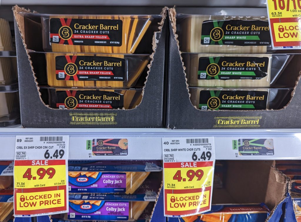 Cracker Barrel Cracker Cuts Just $4.49 At Kroger (Regular Price $6.49 ...