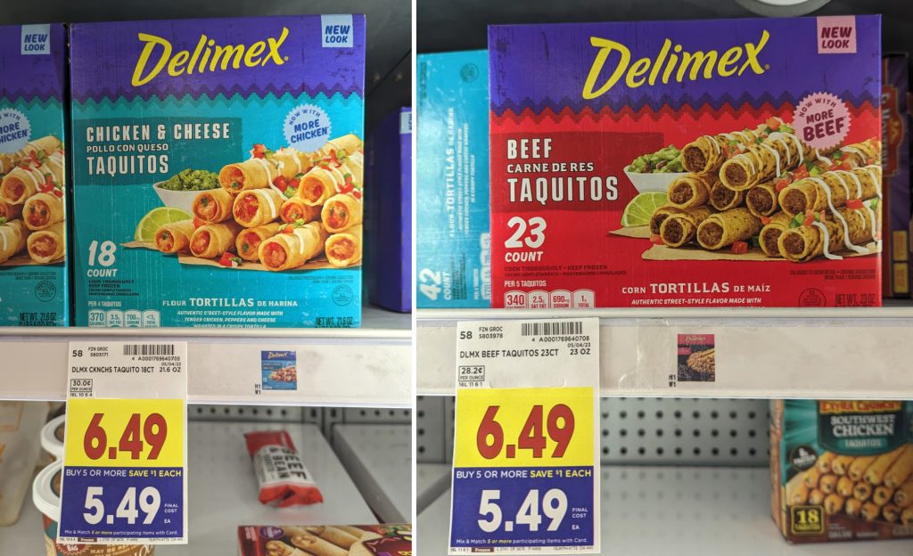 Delimex Taquitos As Low As $4.49 Right Now At Kroger - iHeartKroger