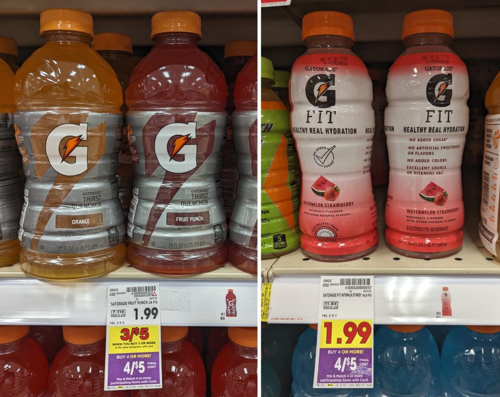 Gatorade As Low As 92¢ Per Bottle At Kroger - iHeartKroger
