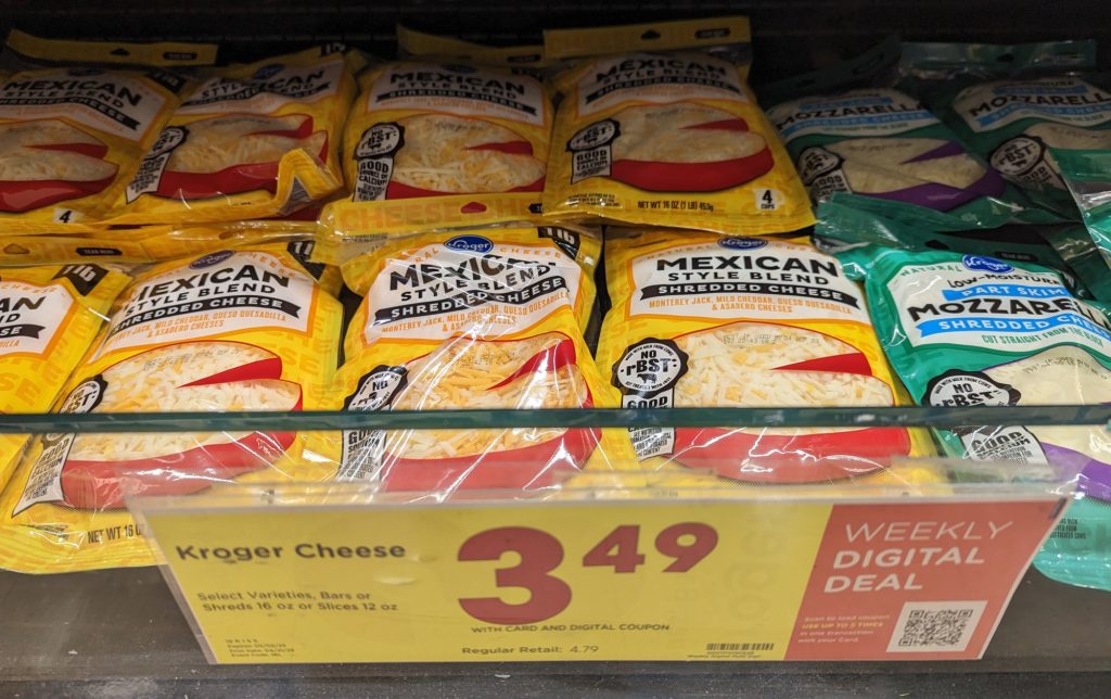 Kroger Cheese Just $3.49 At Kroger - iHeartKroger