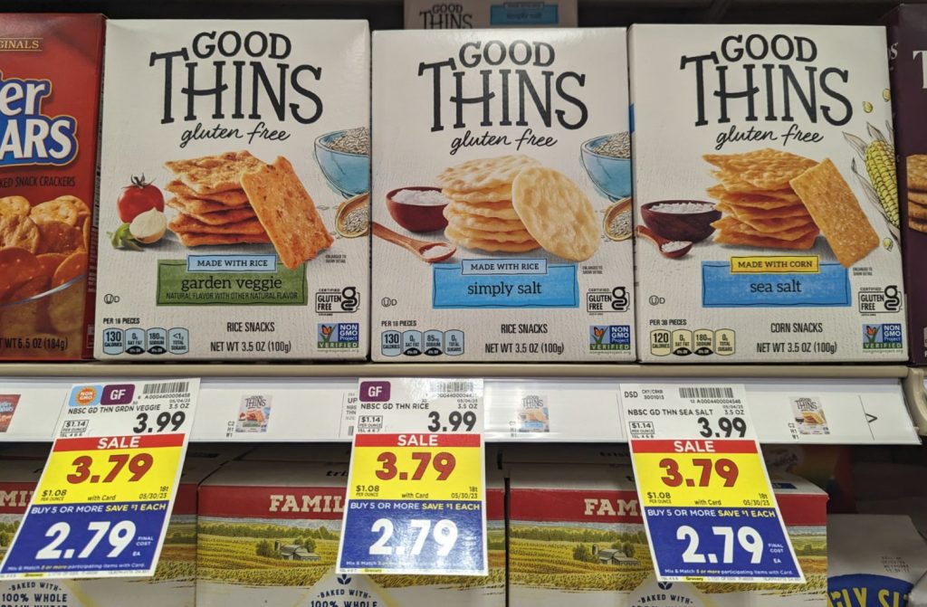 Get Good Thins Crackers As Low As $2.04 At Kroger (Regular Price $3.99 ...
