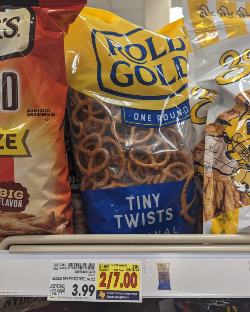 Rold Gold Pretzels Just $2.75 Per Bag At Kroger - iHeartKroger