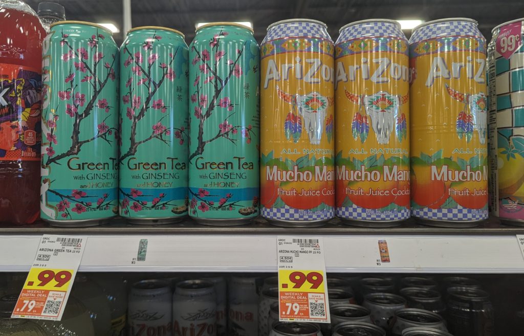 Arizona Tea Just 79¢ At Kroger - iHeartKroger