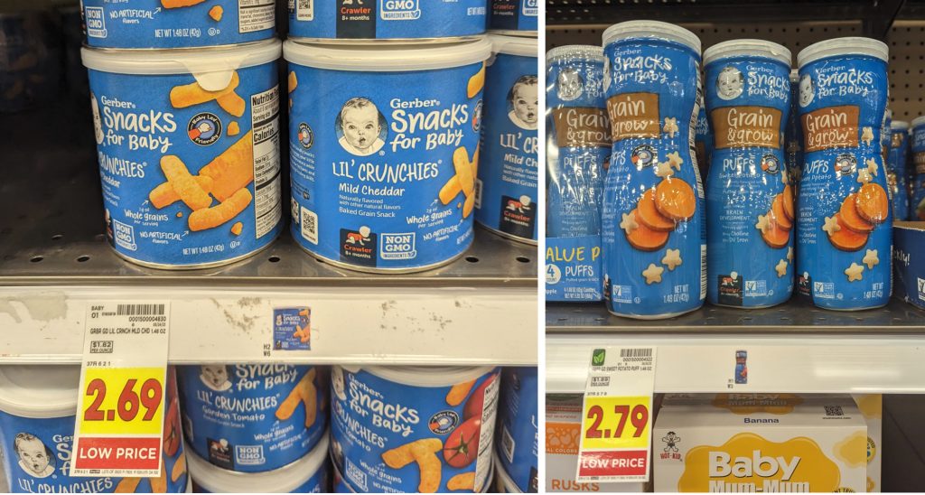 Gerber Snacks As Low As $1.94 At Kroger - iHeartKroger