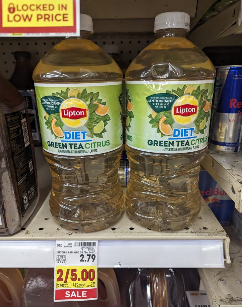 Lipton Tea Half-Gallon Bottles As Low As 50¢ At Kroger (Regular Price ...