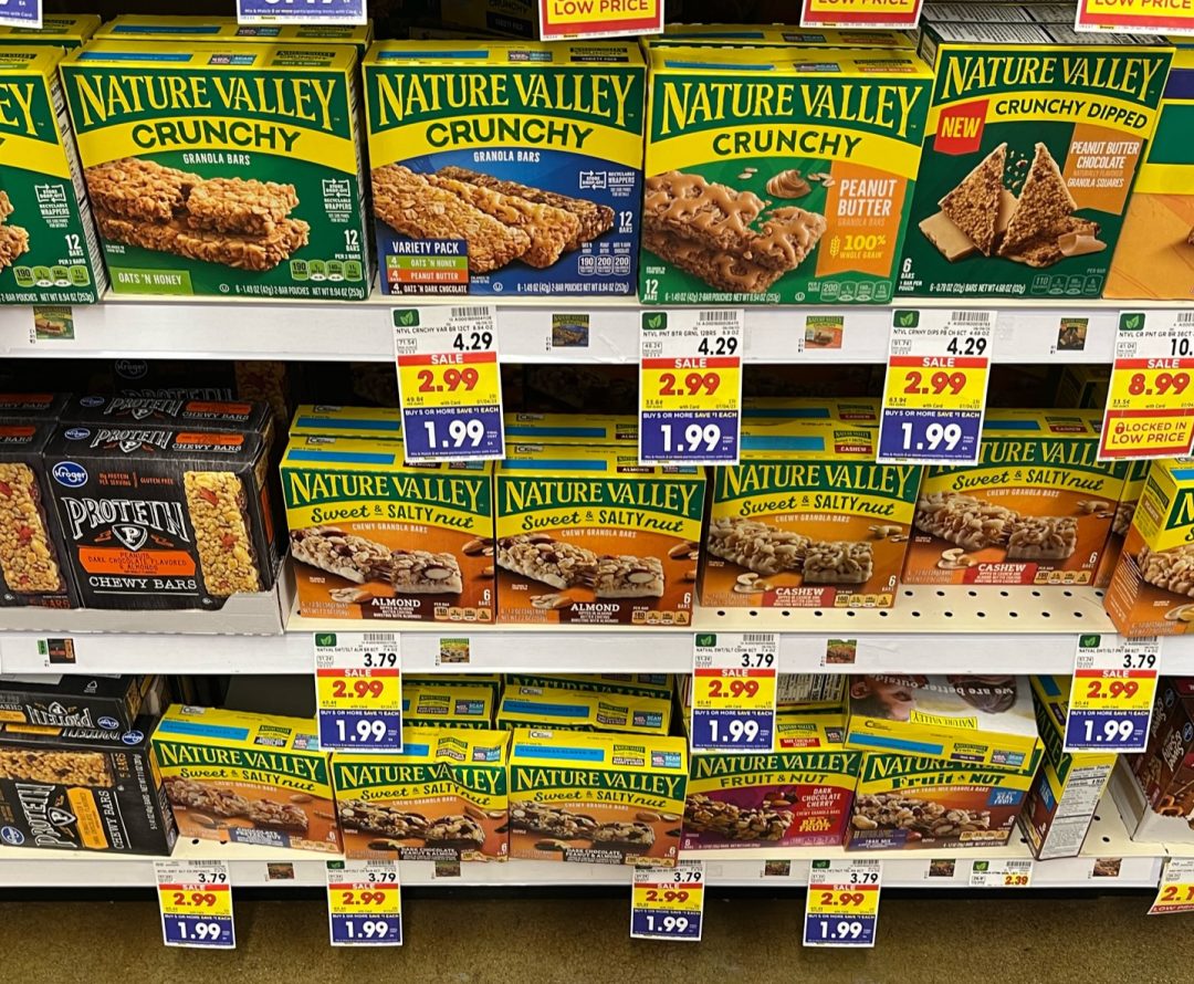 Nature Valley Bars As Low As $1.74 At Kroger - iHeartKroger