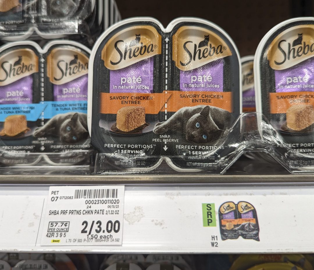 Sheba Perfect Portions Premium Cat Food Just $1 At Kroger - iHeartKroger