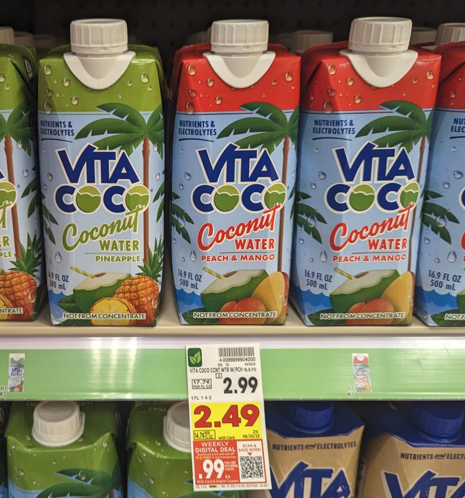 Vita Coco Coconut Water Is Just 99¢ At Kroger – Less Than Half Price - iHeartKroger
