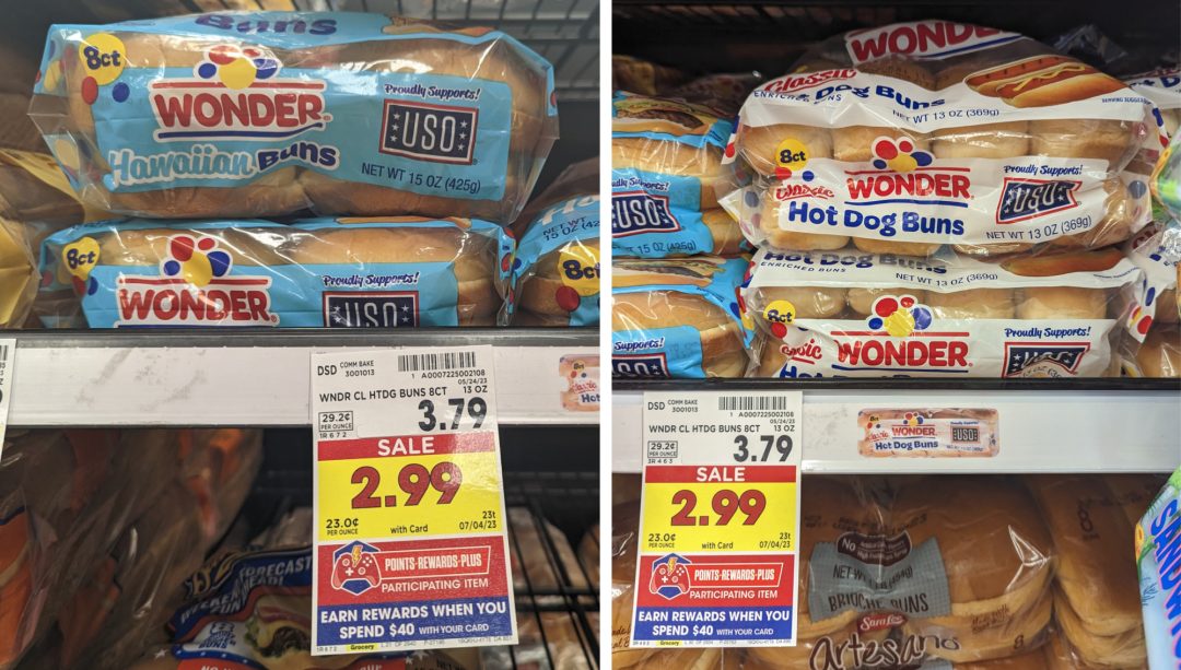 Wonder Hawaiian Buns Just $1.74 At Kroger – Plus Cheap Wonder Hot Dog ...