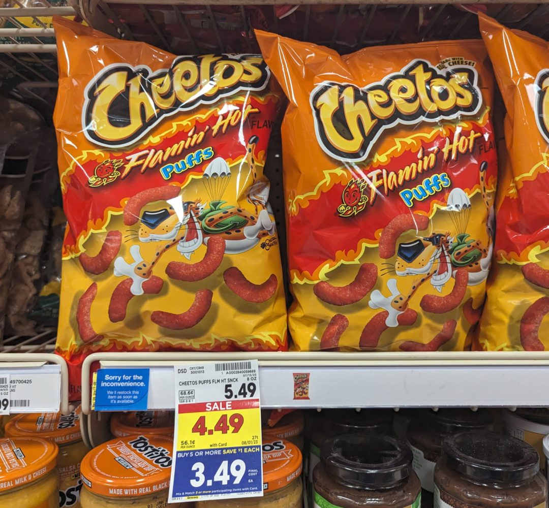Get Cheetos As Low As $2.99 Per Bag At Kroger - iHeartKroger
