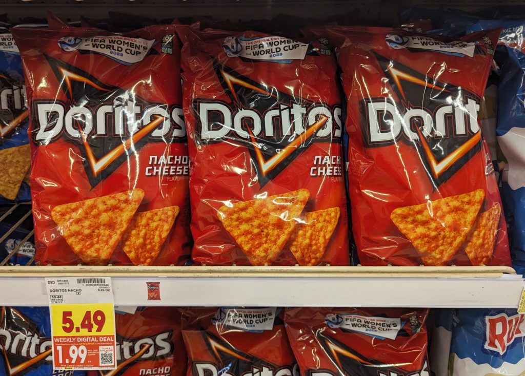 Grab Bags Of Doritos For As Low As $1.99 Each At Kroger - iHeartKroger