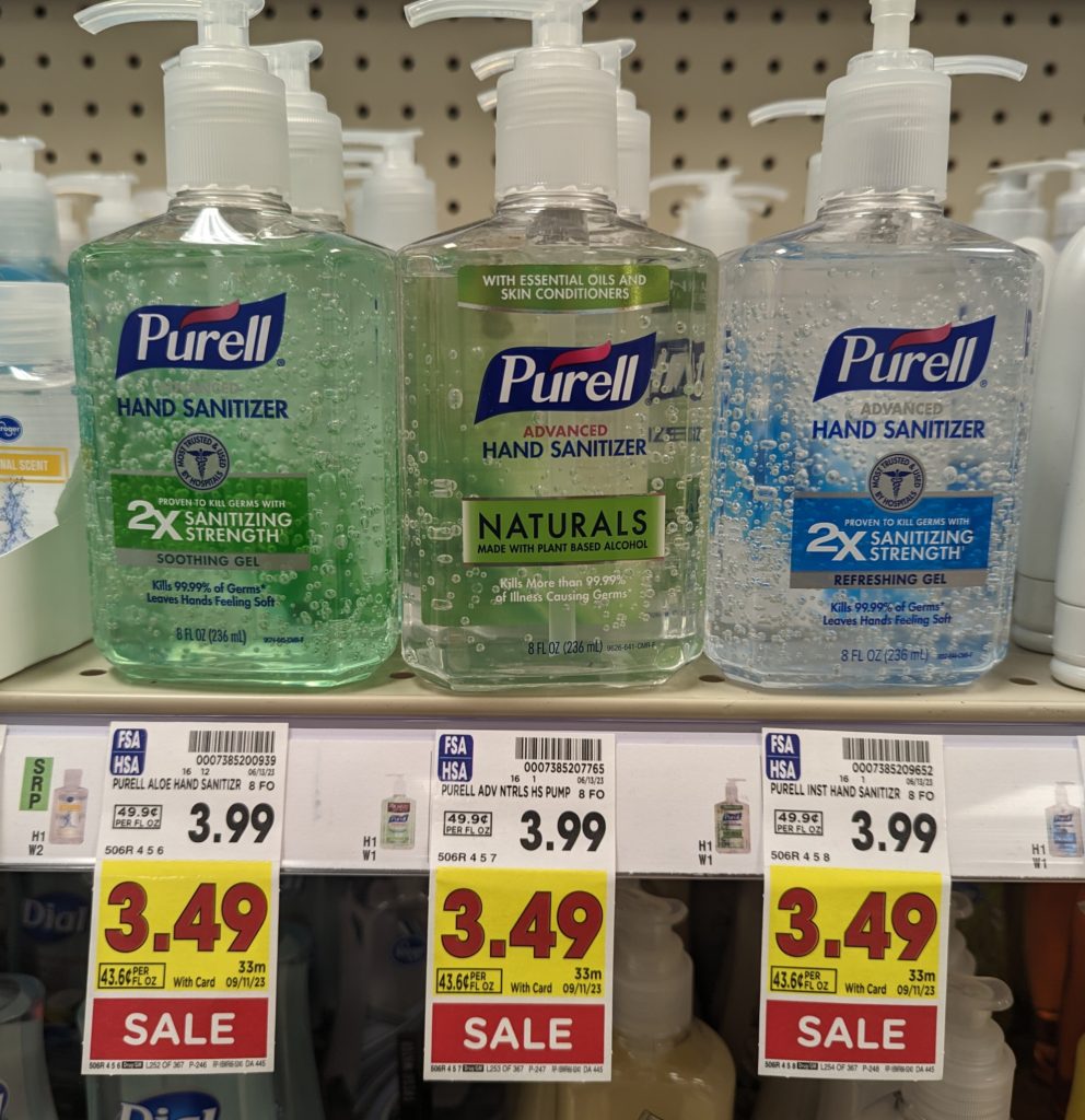 Purell Hand Sanitizer Just $2.49 At Kroger - iHeartKroger