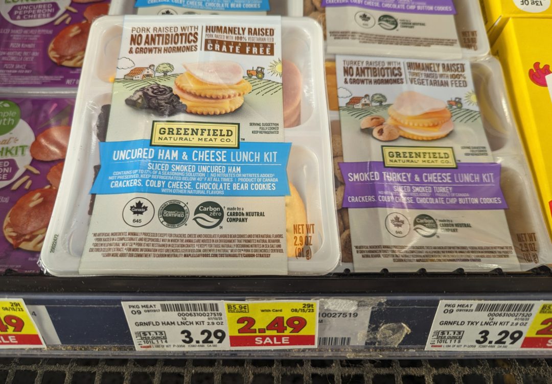 Greenfield Lunch Kits Only $1.82 At Kroger - iHeartKroger