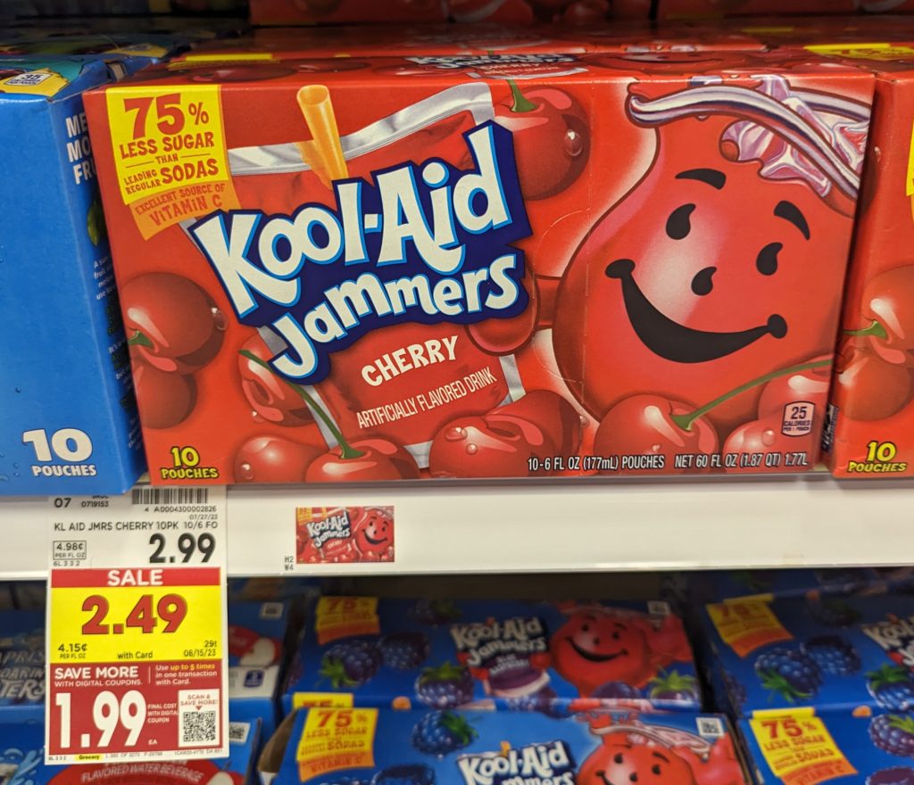 Kool-Aid Jammers 10-Pack Only $1.99 At Kroger - iHeartKroger