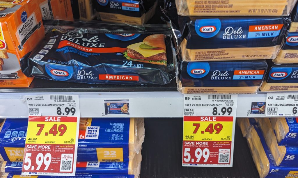 Get The Packs Of Kraft Deli Deluxe Cheese Slices For Just $5.99 At ...