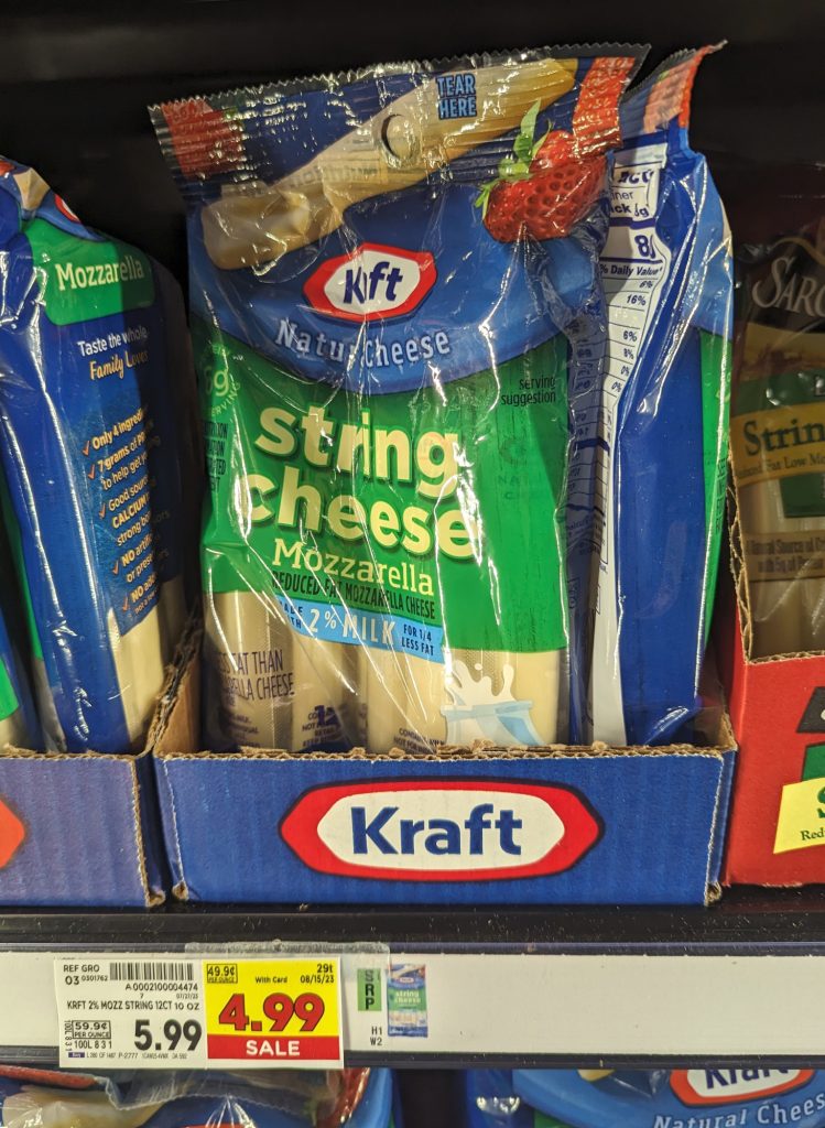 Kraft String Cheese Just $3.99 At Kroger (Regular Price $5.99 ...