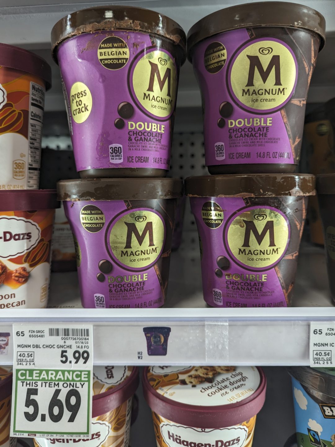 Magnum Ice Cream Tubs As Low As $3.69 At Kroger (Regular Price $5.99 ...
