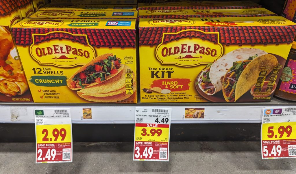 Old El Paso Taco Shells Just $2.49 At Kroger - iHeartKroger