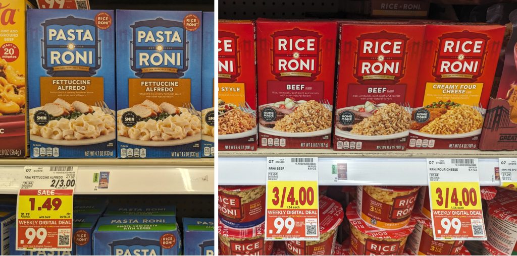 Rice A Roni Or Pasta Roni Only 99¢ At Kroger - iHeartKroger