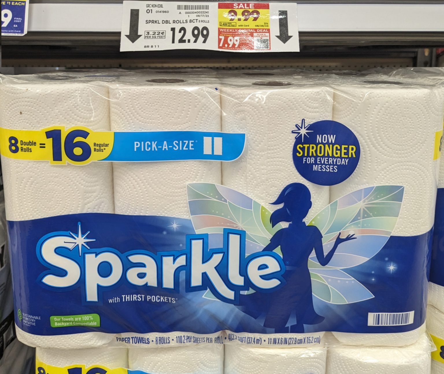 Sparkle Paper Towels Just $7.99 At Kroger (Regular Price $12.99 ...