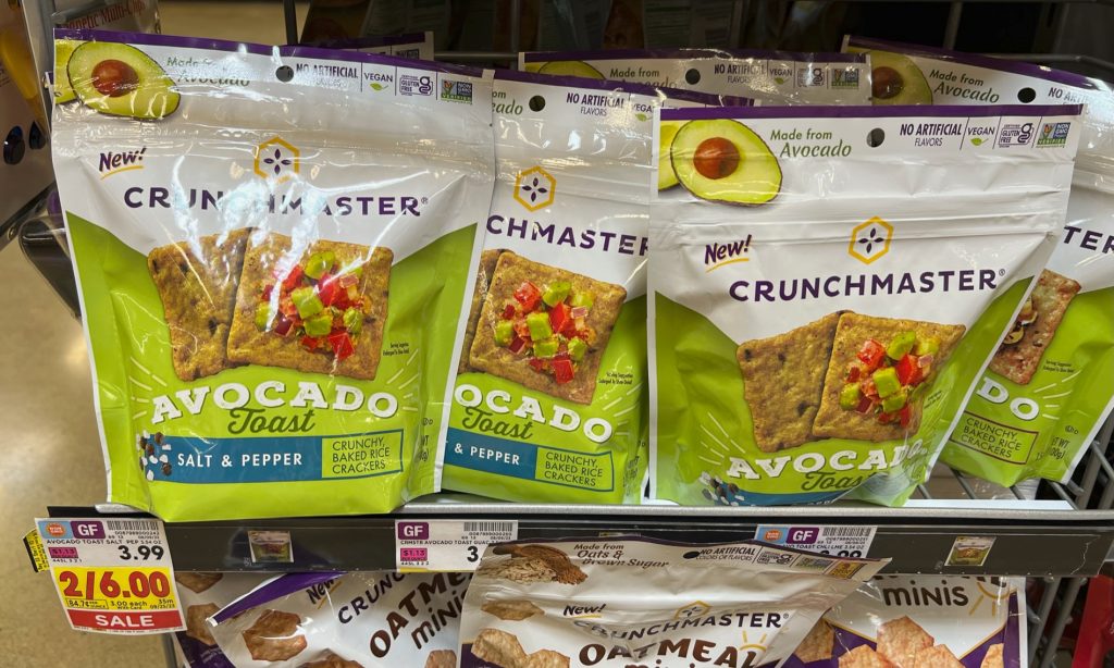 Crunchmaster Avocado Toast Crackers Just $2 At Kroger - iHeartKroger