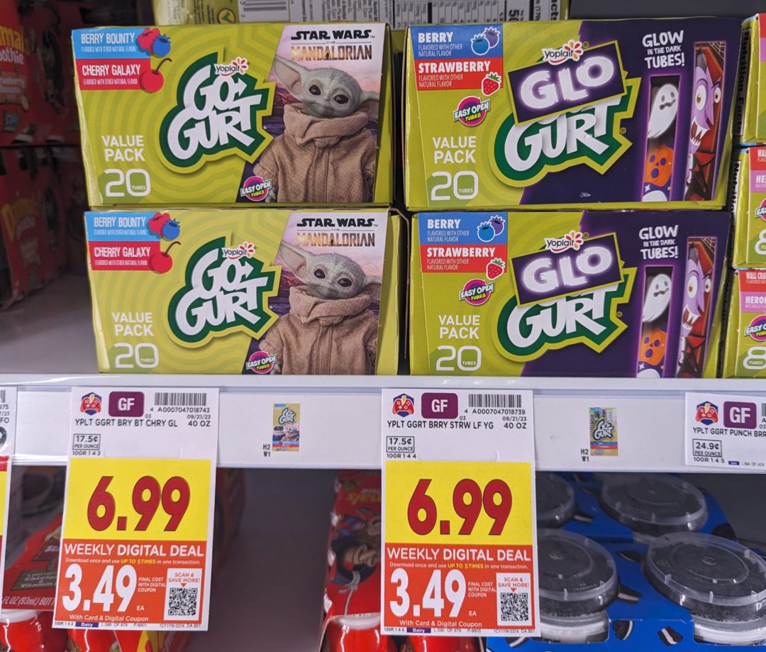 20-Pack Of Yoplait Go-Gurt As Low As $3.49 At Kroger (Regular Price $6. ...
