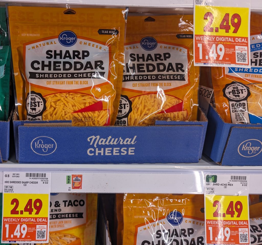 Kroger Cheese Just $1.49 At Kroger - iHeartKroger
