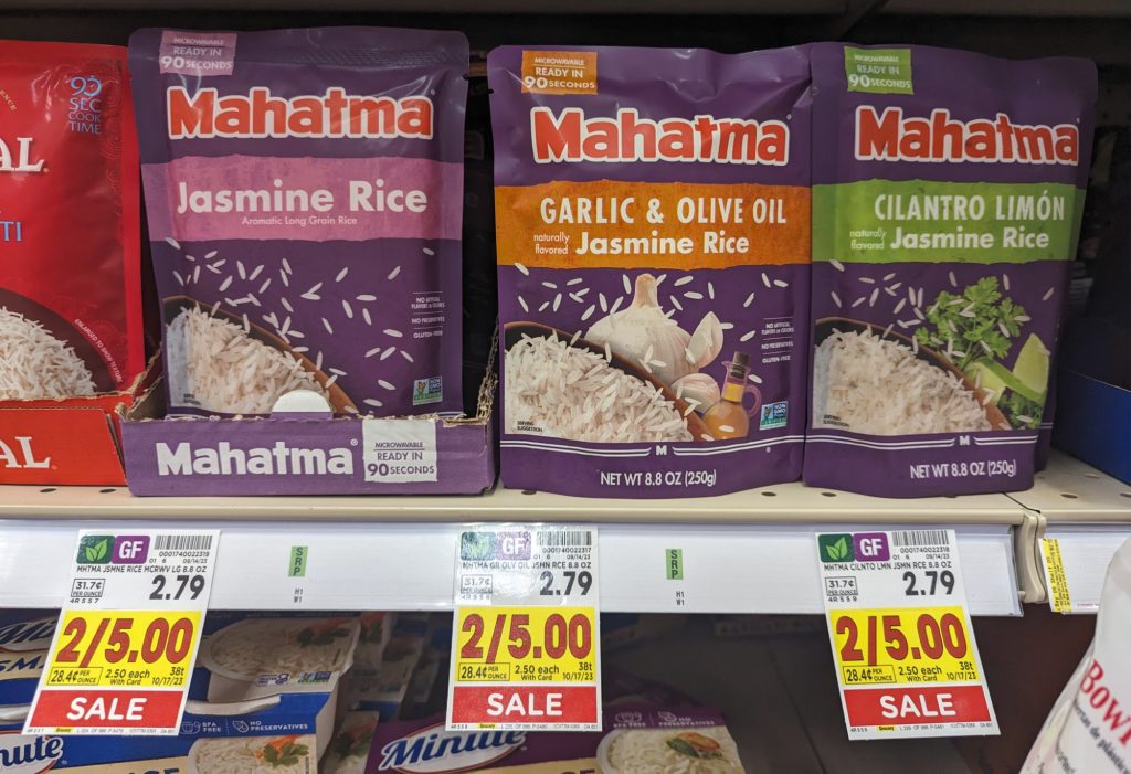 Get A Pouch Of Mahatma Ready To Heat Rice For FREE At Kroger - iHeartKroger