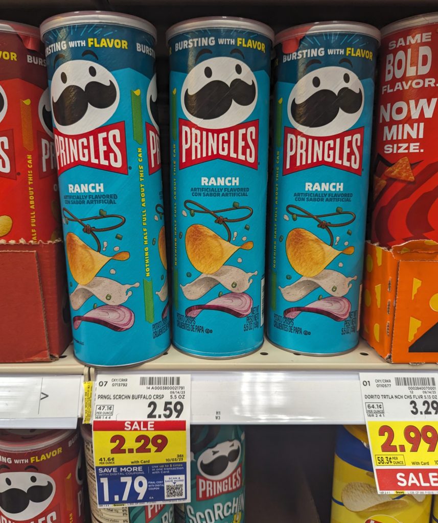 Pringles As Low As $1.79 At Kroger - iHeartKroger