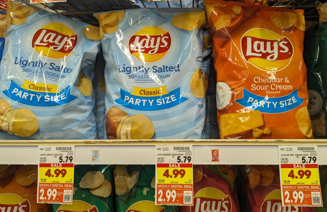 Lay’s Party Size Chips Just $2.99 At Kroger - iHeartKroger
