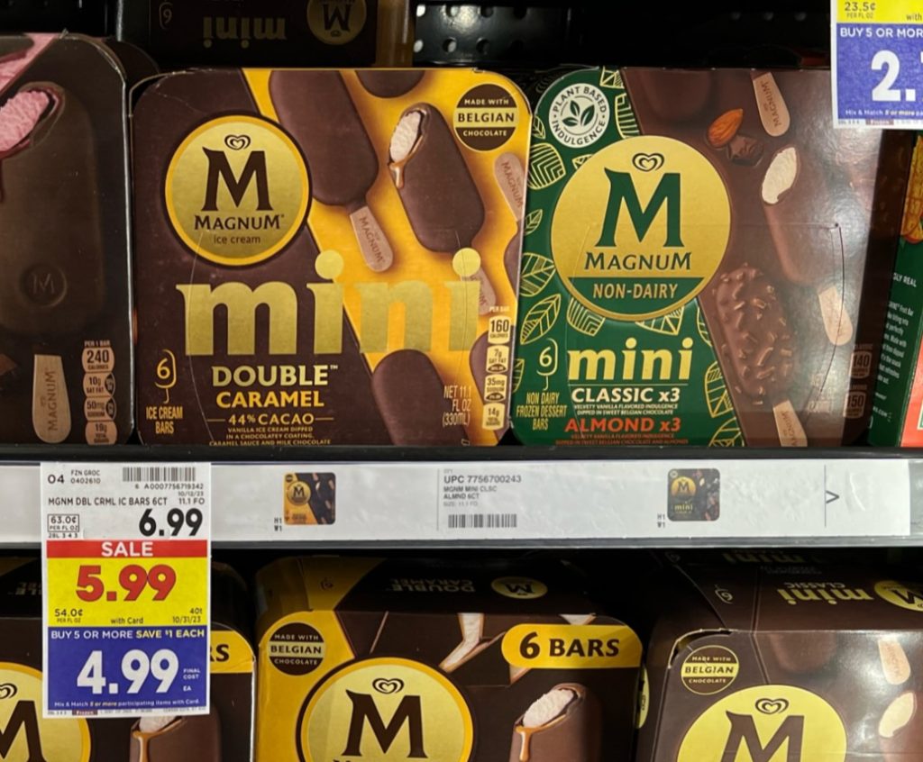 Magnum Mini Ice Cream Bars As Low As $3.49 At Kroger (Regular Price $6. ...