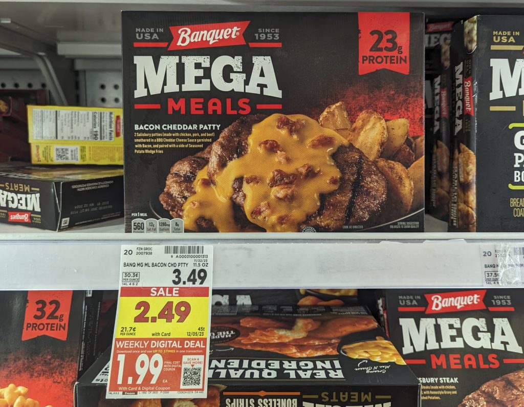 Banquet Mega Entrees or Bowls Just $1.99 At Kroger - iHeartKroger
