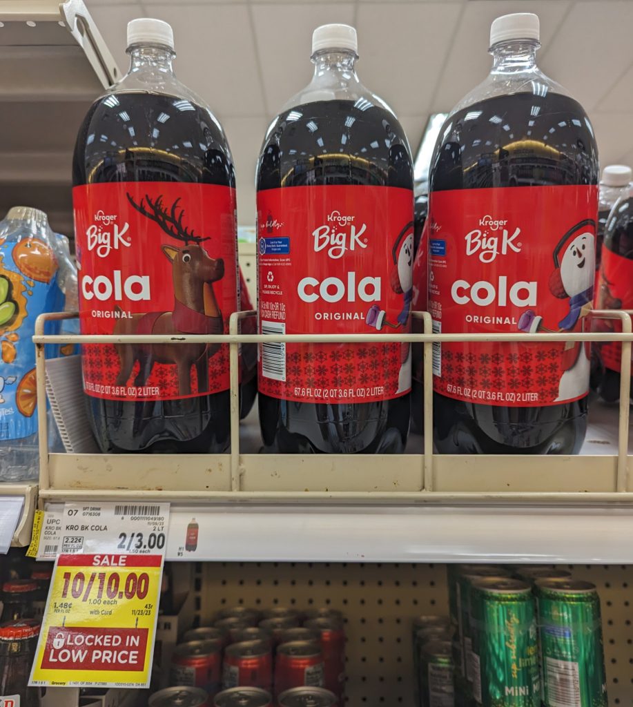 Big K Soda 2-Liters Just $1 At Kroger – No Coupon Needed - iHeartKroger