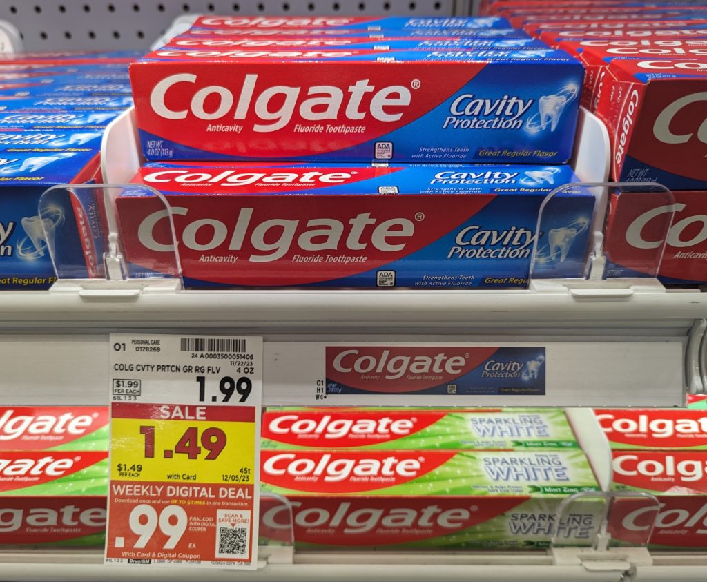 Colgate Toothpaste Just 99¢ At Kroger - iHeartKroger