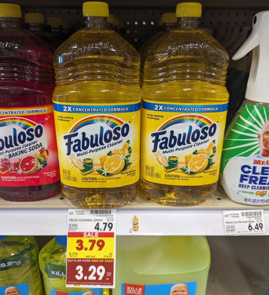 Fabuloso Multi-Purpose Cleaner Just $2.29 At Kroger - iHeartKroger